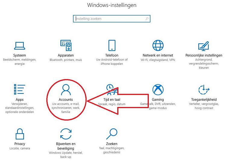 Aanmeldscherm, inlogscherm komt niet, info op Windows 10 Help