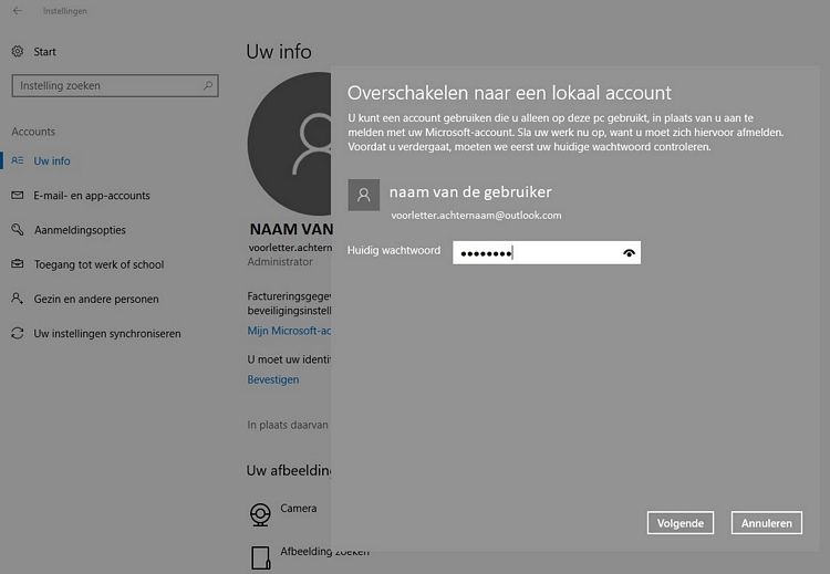 Aanmeldscherm, inlogscherm komt niet, info op Windows 10 Help