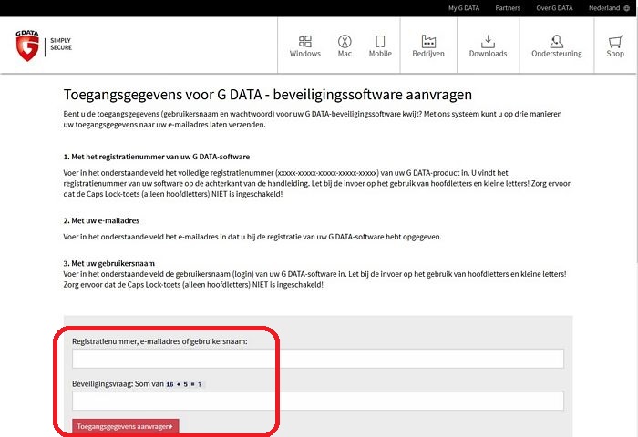 G DATA, Gdata, Windows 10 Help