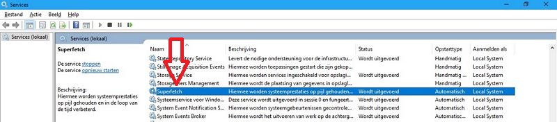 How To Disable Superfetchsysmain In Windows 10 Version 1809