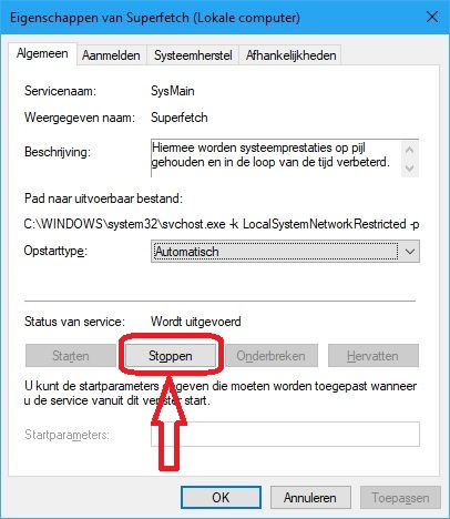 Superfetch, SysMain Windows 10 Help