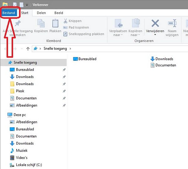 Windows verkenner, File Explorer, Windows 10 Help